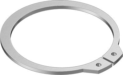 Industrial Hardware 150541 External Retaining Ring for 55 mm OD Zinc ...
