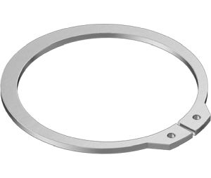 Industrial Hardware 49807 External Retaining Ring for 75 mm OD Zinc ...