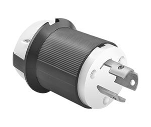 Industrial Hardware 13906 Premium Turn-Lock Connector Three-Blade Plug ...