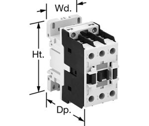 Industrial Hardware 59813 DIN-Rail Mount Infrequent-Cycle High-Current ...