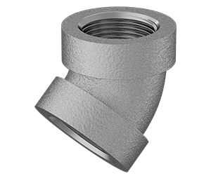 Industrial Hardware 62855 Medium-Pressure Brass Pipe Fitting 45 Degree ...