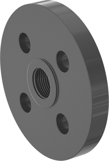 Industrial Hardware 276406 Thick-Wall PVC Pipe Fitting with Collar for ...
