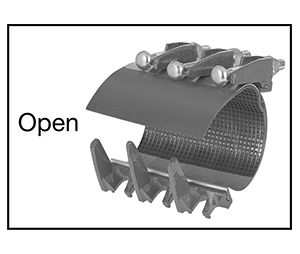 Industrial Hardware 116063 Pipe Repair Clamp for Drinking Water Low ...