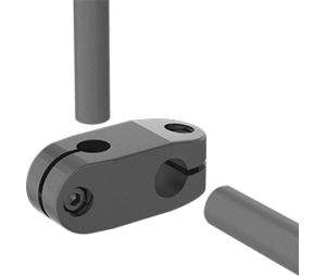 Industrial Hardware 145530 Plastic Connector for 12mm Rod Diameter