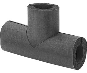 Industrial Hardware 131605 Flexible Rubber Foam Pipe Insulation Tee 1 ...