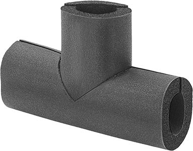 Industrial Hardware 131605 Flexible Rubber Foam Pipe Insulation Tee 1 ...