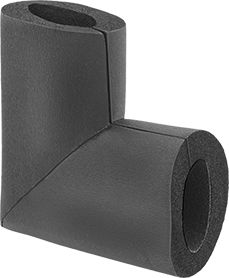 Industrial Hardware 103107 Flexible Rubber Foam Pipe Insulation, Elbow ...