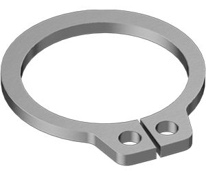 Industrial Hardware 52498 External Retaining Ring for 11/32" OD Zinc ...