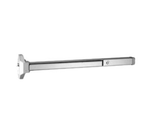 International Closers 5610F-US28 48" Clear Anodized Satin Aluminum Fire ...