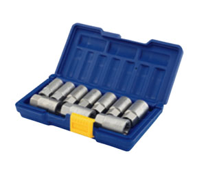 Irwin 3094102 Hanson® Deep Well Thread Chaser Set - 10-Pc SAE Complete Set