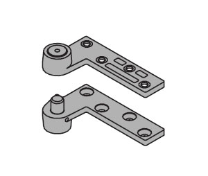 IVES 7226 TOP-US10 3/4" Offset Top Pivot only - Satin Bronze