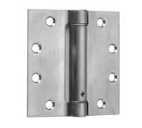 IVES 3SP1 4" x 4" Spring Hinge - Polished Brass Finish