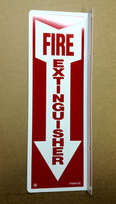 JL Industries 22S "Fire Extinguisher" 3D Sign