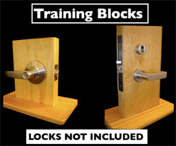 JustDoorToolz TBLOCK ML Training Blocks - Mortise Lock