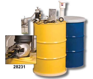 Justrite 28231 Aerosolv® Dual-Compliant Aerosol Can Disposal with Counter