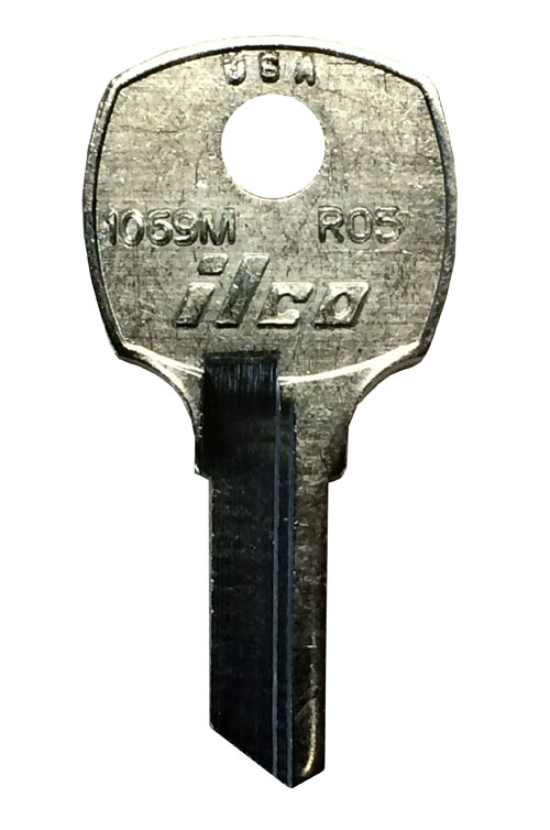 Kaba Ilco 1069M 6 Disc National Cabinet Key Blank