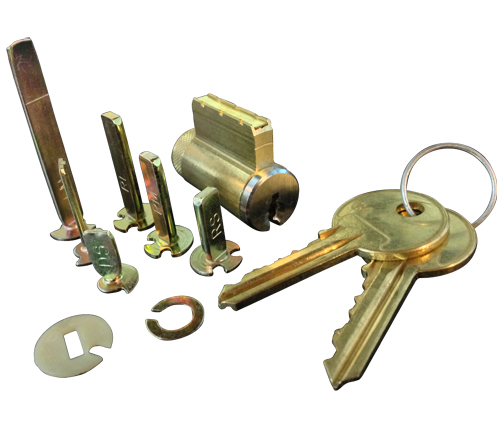 Kaba Ilco 15996YG-26D-KD Key-in-Knob/Deadbolt Cylinder with Yale GA ...