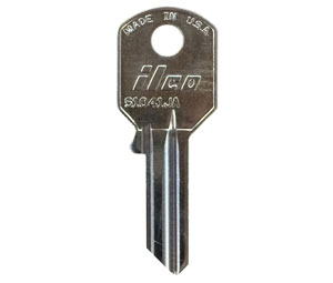 Kaba Ilco S1041JA Chicago Key Blank - Nickel Plated