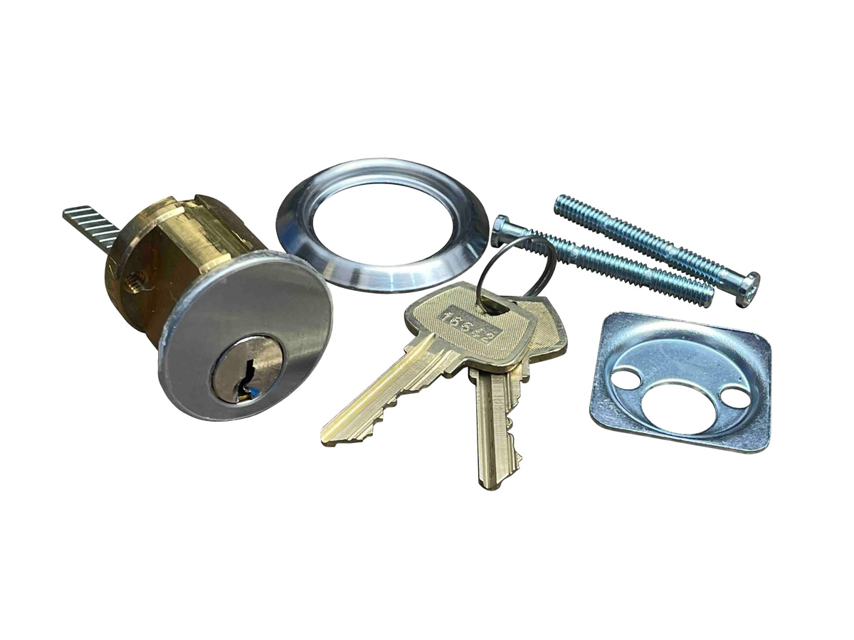 Kaba Ilco 7015GC8-26D-KA2 5 Pin Rim Cylinder with Sargent RA-RC Keyway ...