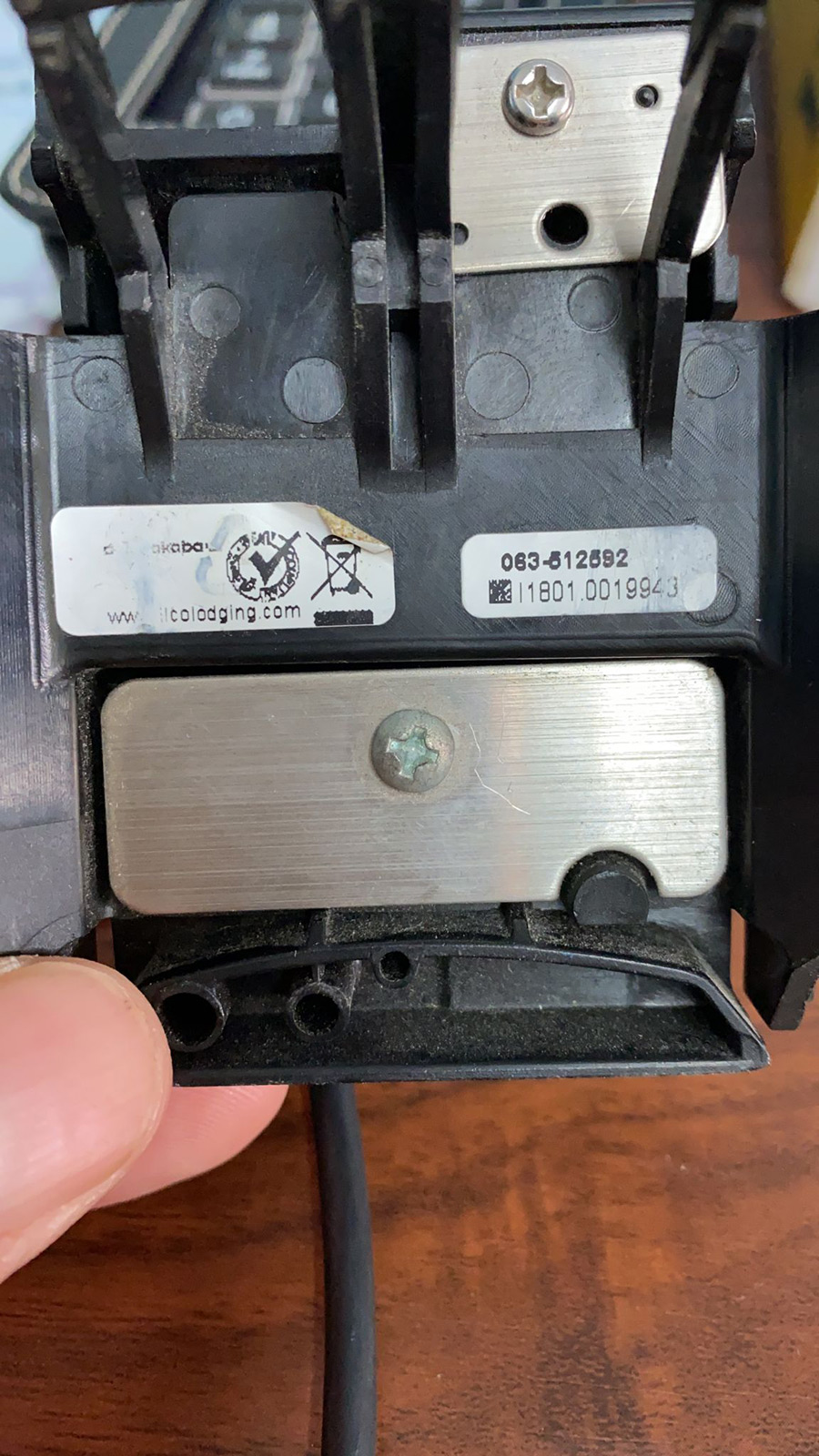 RT PROBE/PROGRAMMING CABLE 790/79 LOCKS 063-512592 - Kaba Ilco