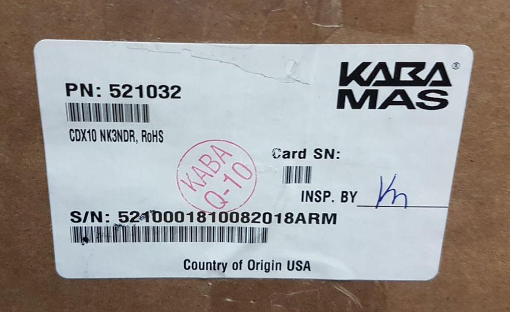 Kaba Mas CDX 10 - type 3 strike