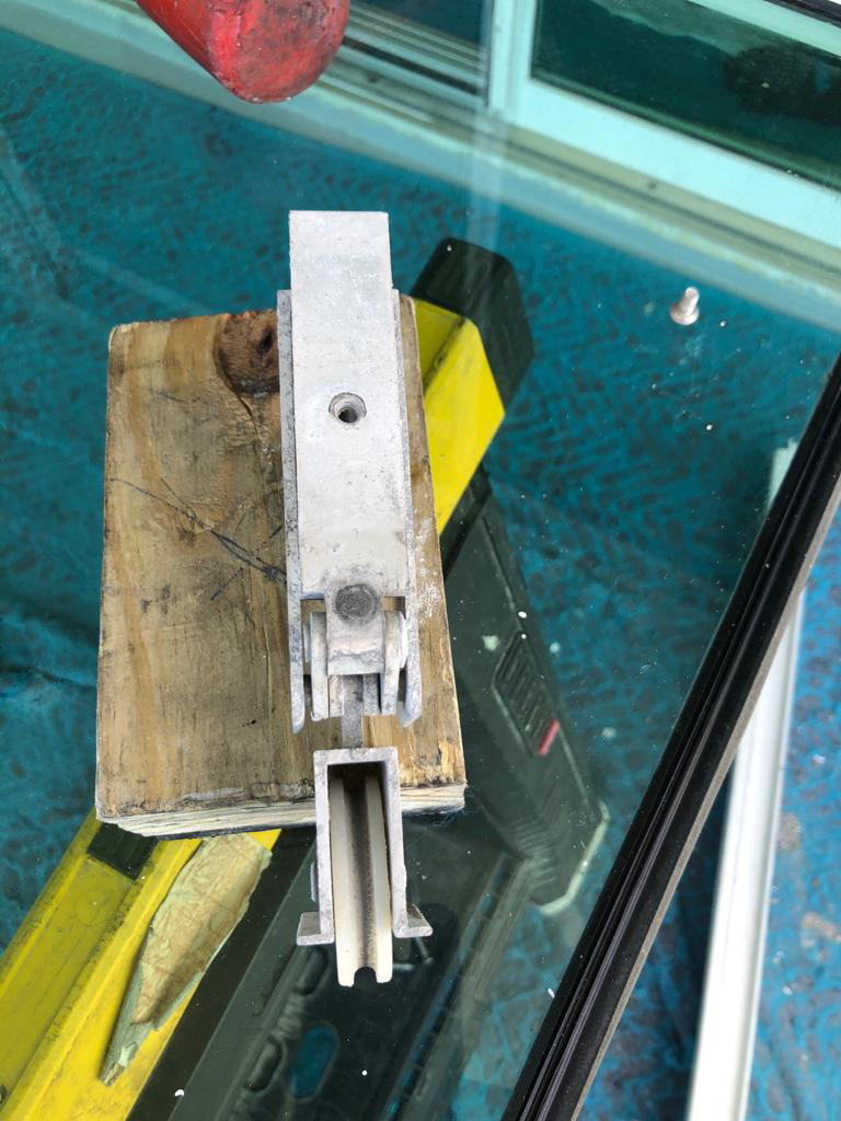 Kawneer 590411 STAINLESS STEEL CASTER for 990 Sliding Door