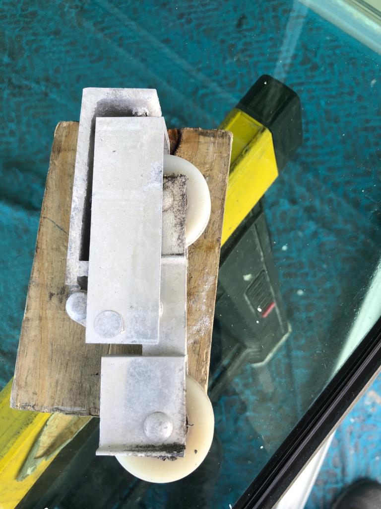 Kawneer 590411 STAINLESS STEEL CASTER for 990 Sliding Door