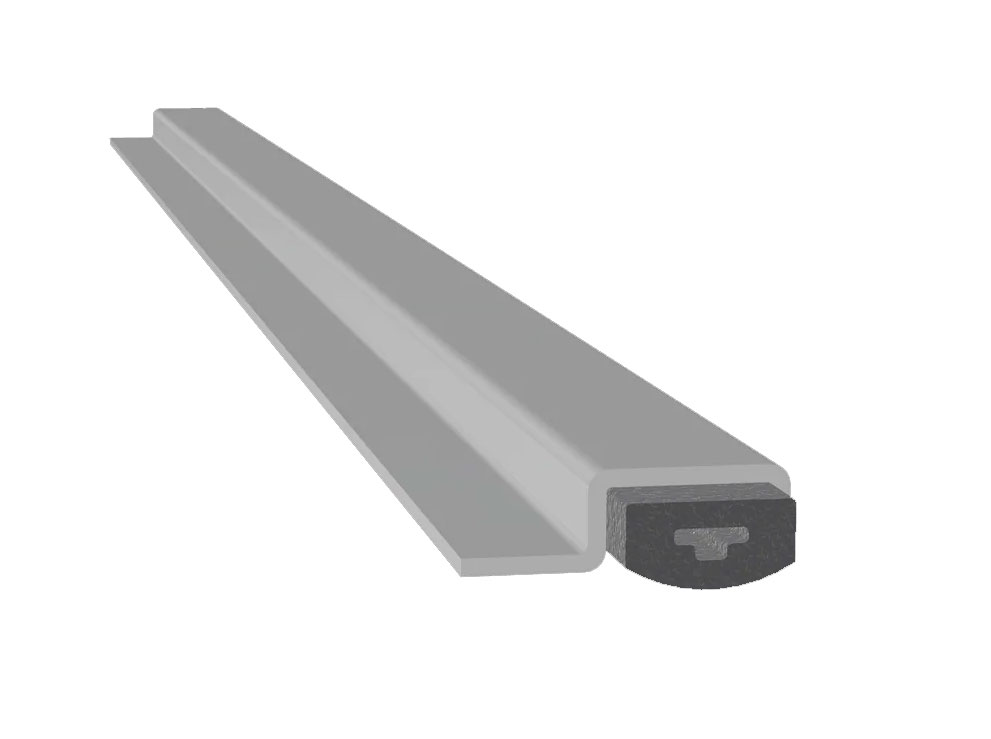 Krieger STC 44 341 8ft Astragal for Single Door 8ft length