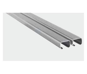 Knape & Vogt BK-1602-70 70" Aluminum Double Box Track - Each