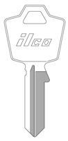 Kaba Ilco 1556 ESP Key Blank