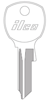 Kaba Ilco 1646 USPS Key Blank