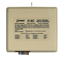 Linear D-8C 8-Channel Receiver