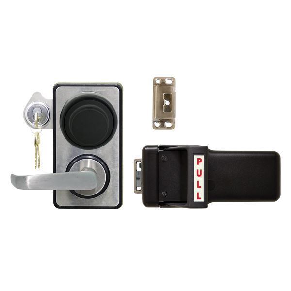 Lockmasters LKM10KHX10S2 Type II Push Pull Handle Model with Kaba Mas X ...