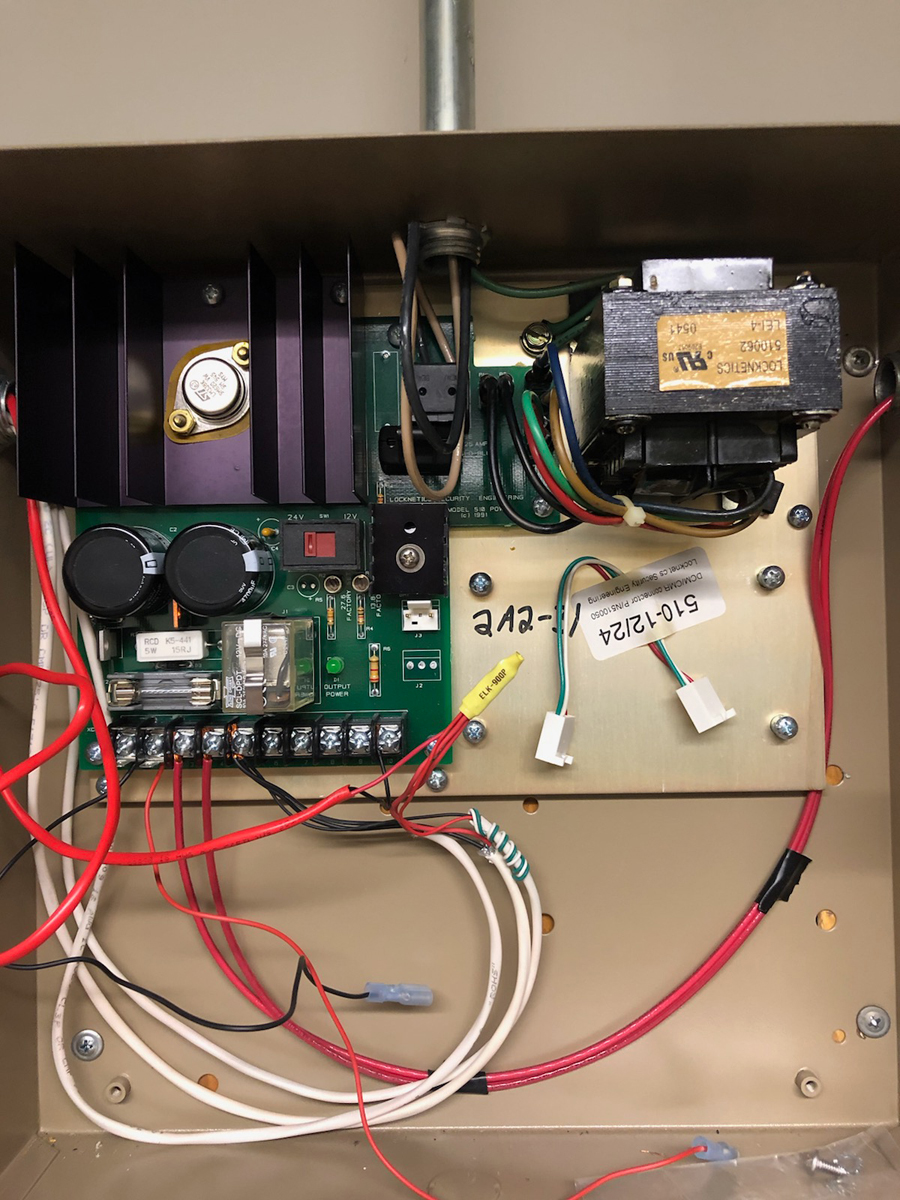 Locknetics 510 EIR Power Supply with Emergency Interface Relay Module