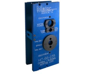 Major HIT-66-235 Template for Corbin/Russwin Mortise Lock