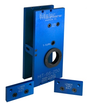 Major HIT-66-250 Template for Kaba 5000 Series Mortise Lock