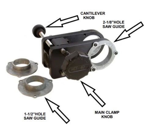 Major HIT-49 Drillmaster 3 Cylindrical Lock Drill Guide for Used with ...