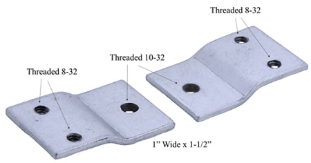 Major LMB-12 Lock Mounting Bracket for Mortise Lock in Hollow Metal Frame