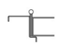 Markar FM300 70 Satin Stainless Steel Edge Mount Pin and Barrel Hinge ...