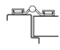 Full Surface - Aluminum Pin & Barrel Continuous Hinges - 100 Series ...