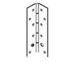 Markar Security Studs for Hinges up to 85" - Three Studs Installed