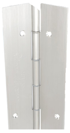 Markar FM 3500 US32D083 83 in Full Mortise High Security Edge Mount Hinge