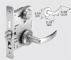 ML9000SC Series Mortise Lock Single Cylinder