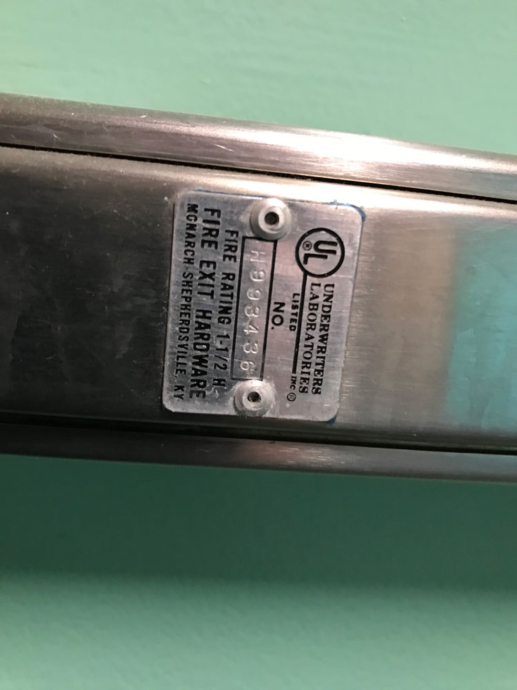 Monarch - Falcon 904H Panic Exit Device Assembly