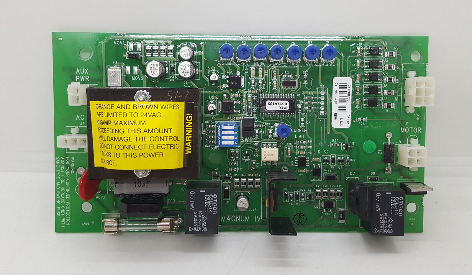 GT/Nabco R24-9800-04 Magnum 4 Control - Rebuilt