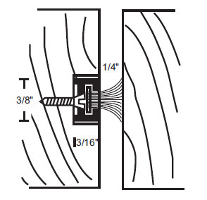National Guard Products 136PDKB 96 Dark Bronze Aluminum 96" Length Door ...
