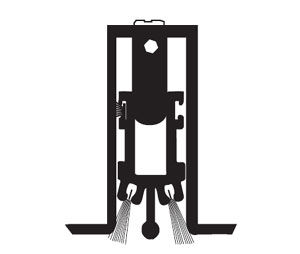 National Guard Products 682 36" Mill Finish Aluminum Automatic Door ...