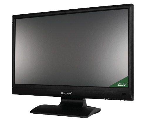 Northern Video LED22R 21.5" Widescreen LED Security Monitor with HDMI ...