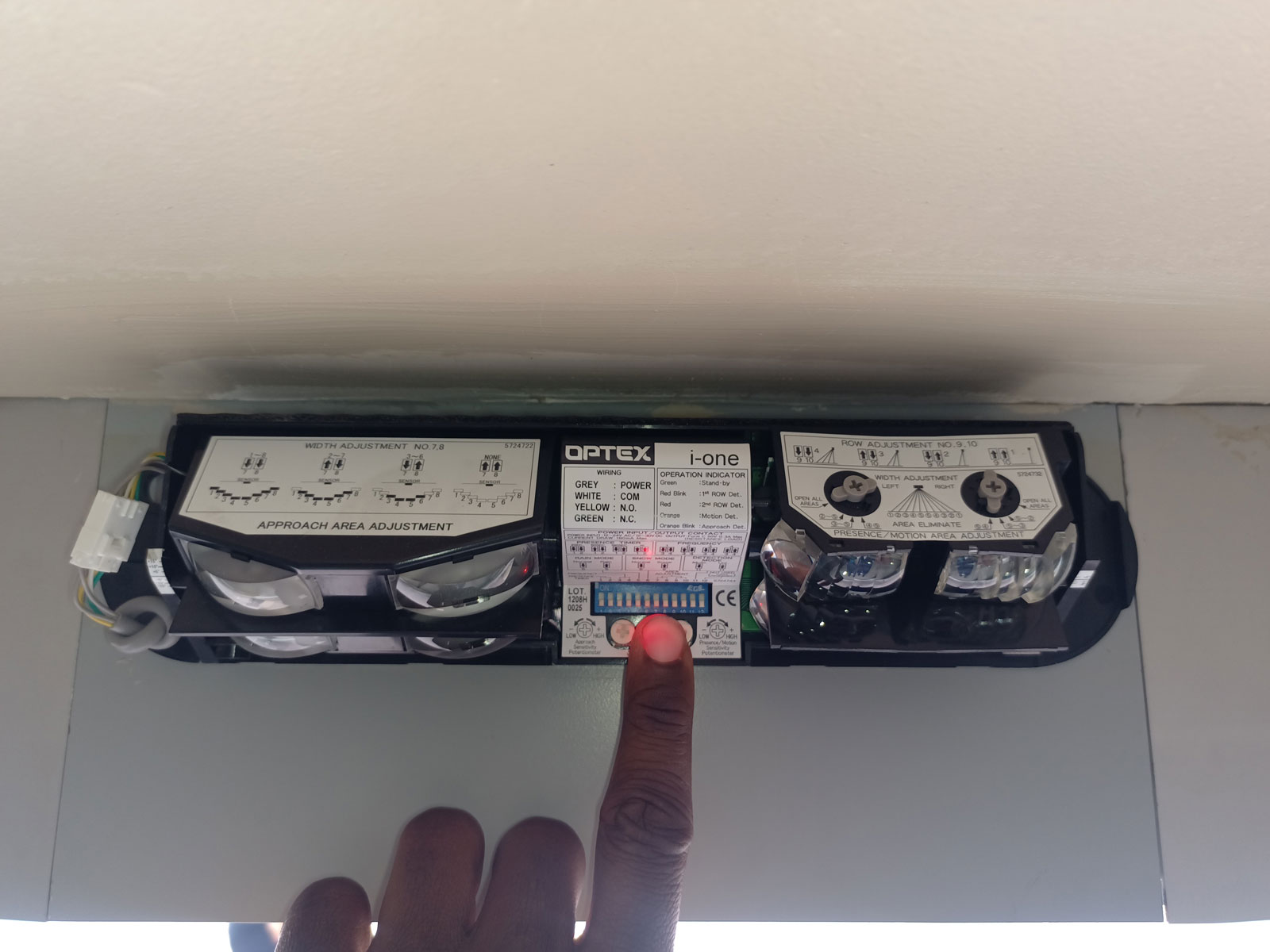 Optex I-ONE Wide Pattern Motion/Presence Sensor