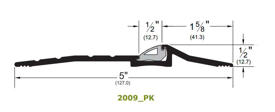 Pemko 2009APK 36 Mill Finish Aluminum 36" ADA Compliant Panic Threshold ...